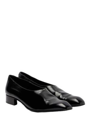 Khaite Colt Leather Loafers - Black