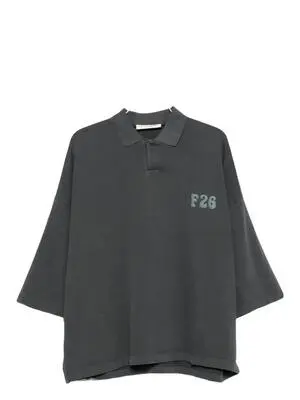 Fear Of God Short-sleeved Polo Shirt - Grey