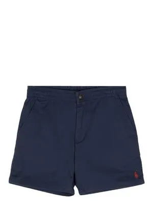 Polo Ralph Lauren Elastic Waist Chino Shorts - Blue