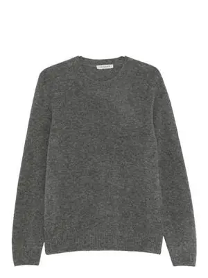 D'ANIELLO Fine-knit Crew-neck Sweater - Grey