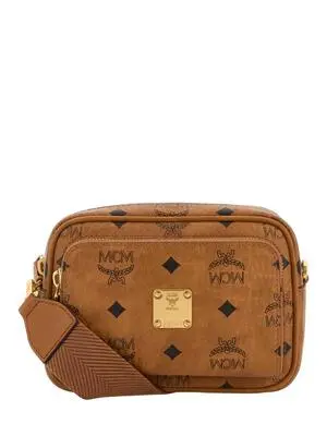 Mcm MCM Aren Bag In Coated Cotton Brown