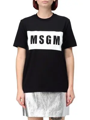 MSGM Logo T-shirt - Black
