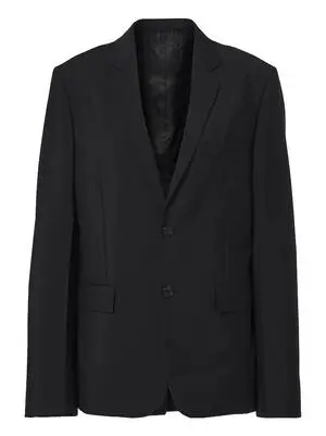 Fendi Mohair And Wool Blazer - Black