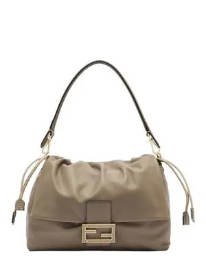 Fendi Baguette® Soft Leather Shoulder Bag - Brown