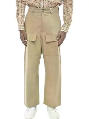 Valentino Garavani Patch-pocket Cargo Trousers - Neutrals