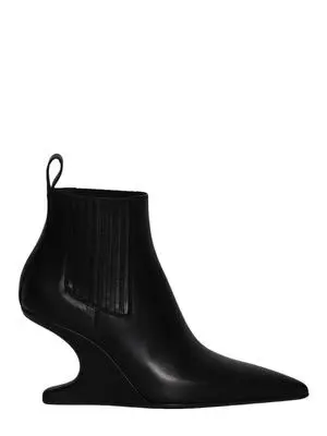 Rick Owens Tower Cantilever 8 Ankle Boots - Black