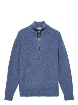 JW Anderson Half-zip Sweater - Navy