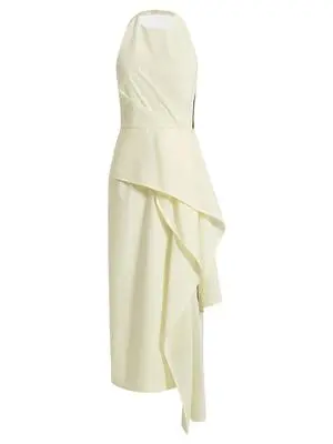 16Arlington Selene Midi Dress - Yellow