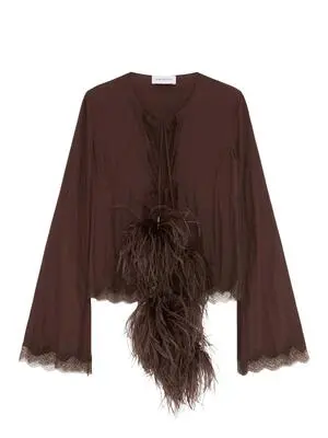 16Arlington Anvi Cardigan - Chocolate