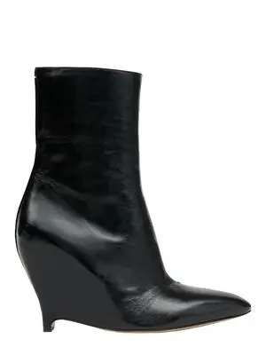 MAISON MARGIELA Heelless Ankle Boots - Black