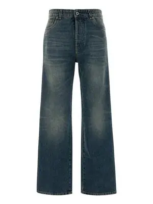 Miu Miu Five-pocket Denim Pants - Blue