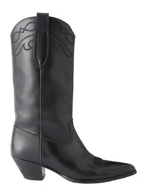 NILI LOTAN Towns Leather Boots - Black