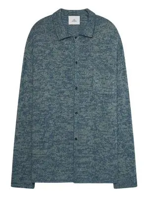 THE ELDER STATESMAN Nimbus Button-up Shirt - Blue