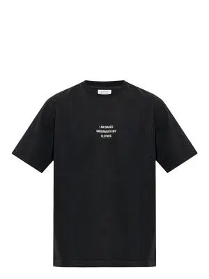 Vetements Regular Fit T-shirt - Black