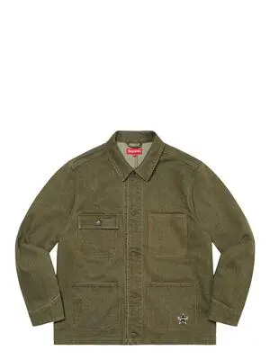 Supreme Denim Chore Coat - Green