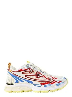 Off-White Off-White Be Right Back Mesh Sneakers Blue