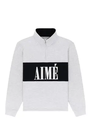 Aimé Leon Dore Quarter Zip Pullover - Grey
