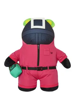 SPRAYGROUND Squid Game Collaboration Bear Backpack - Multicolor