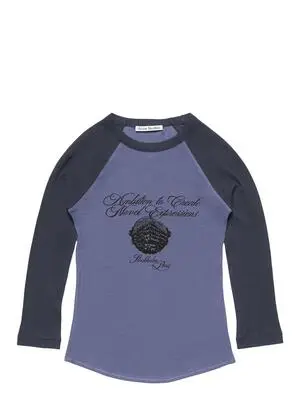 Acne Studios Long Sleeve T-shirt - Blue