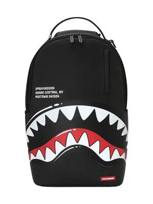 SPRAYGROUND Shark Central Bubble Shark Backpack - Black