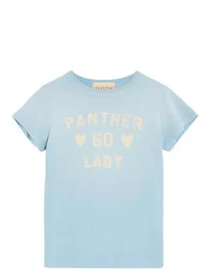 Valentino Garavani Printed T-shirt - Azzurro