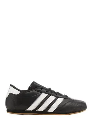 Adidas Regular-fit Leather Lace-up Sneakers - Nero