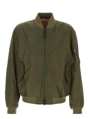Balenciaga Zip-up Bomber Jacket - Khaki