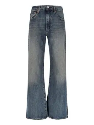 LEVI'S STRAUSS High-waist Wide-leg Jeans - Blue