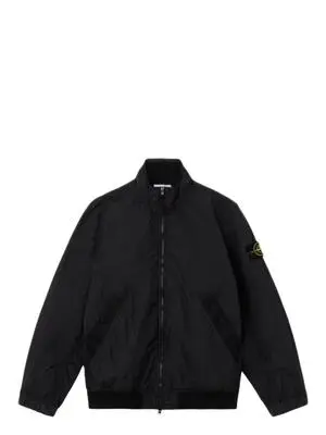Stone Island Stand Collar Technical Jacket - Nero