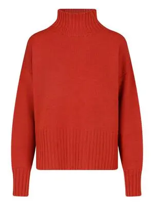 DRUMOHR Ribbed Turtleneck Sweater - Orange