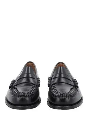 G.H. BASS & CO. Classic Leather Loafers - Black