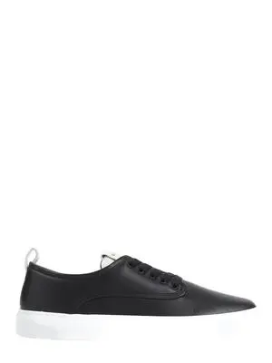 Givenchy Calf Leather Lace-up Sneakers - Nero