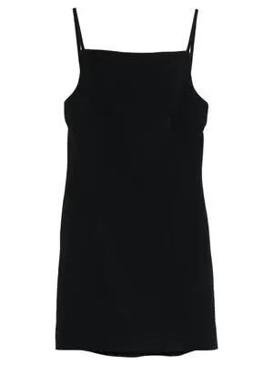 Givenchy Mini Dress With Square Neckline And Spaghetti Straps - Nero