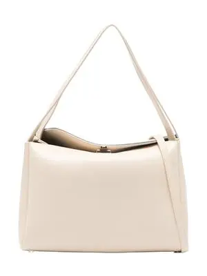 THEMOIRE THEMOIRE Leather Mini Shoulder Bag Bianco
