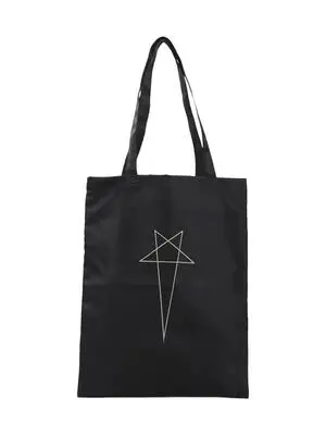 Rick Owens Open-top Nylon Tote Bag - Nero