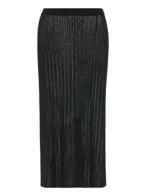 MAISON MARGIELA Maison Margiela Gauge 14 Midi Skirt With Four Stitches