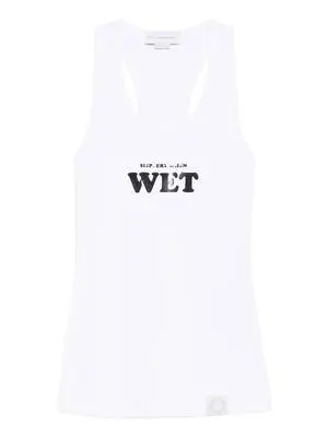 STELLA MCCARTNEY STELLA MCCARTNEY Sleeveless Graphic Crewneck Top