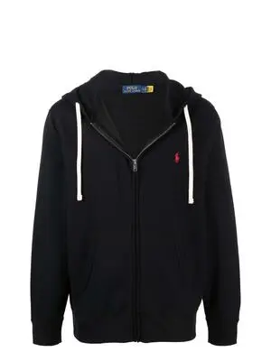 Polo Ralph Lauren Full-zip Hooded Sweatshirt - Nero