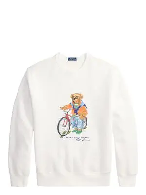 Polo Ralph Lauren Polo Ralph Lauren Polo Bear Crewneck Sweater Bianco