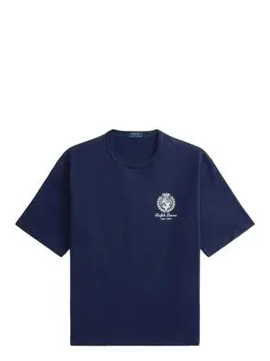 POLO RALPH LAUREN Polo Ralph Lauren 1986 Circular Graphic Relaxed-Fit T-Shirt