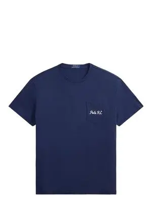 Polo Ralph Lauren Mini Bear Graphic T-shirt For Spring/summer 2026 - Blu