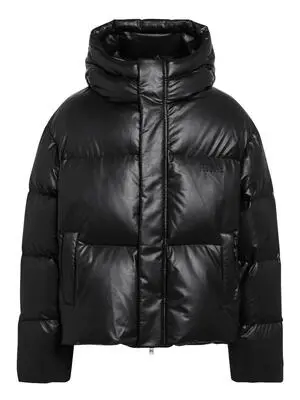 MAISON MARGIELA Padded Hooded Jacket - Black