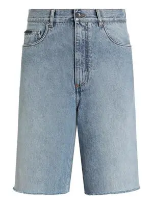 Dolce & Gabbana Cotton Five-pocket Shorts - Blu