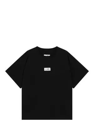 MAISON MARGIELA Mini Logo T-shirt For - Black