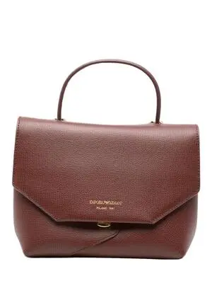 Emporio Armani Leather Handbag - Brown