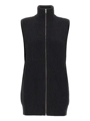 MAISON MARGIELA Wool Vest - Black