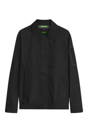 BOSS BOSS Water-Repellent Blouson Jacket With Welded Front Placket