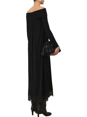 Zimmermann Valiant Lace Maxi Dress - Black