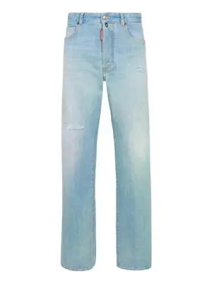 Dsquared2 Super Bleached" Stretch San Diego Jeans - Blue