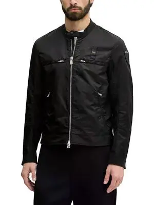 BLAUER. Bayard Biker Jacket - Black